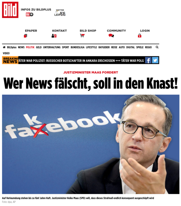 Wie sich die Debatte um Fake News zum Problem für Presse- und ...