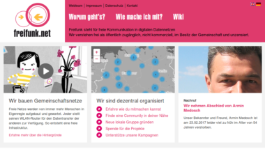 Freifunk: Keine Anerkennung von Gemeinnützigkeit