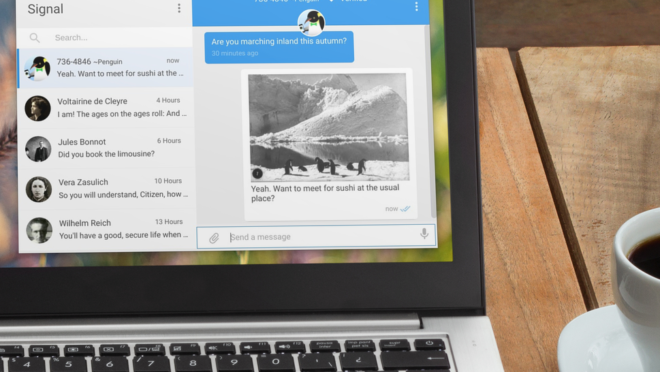 Messenger: Desktop-Client von Signal jetzt für alle Plattformen ...