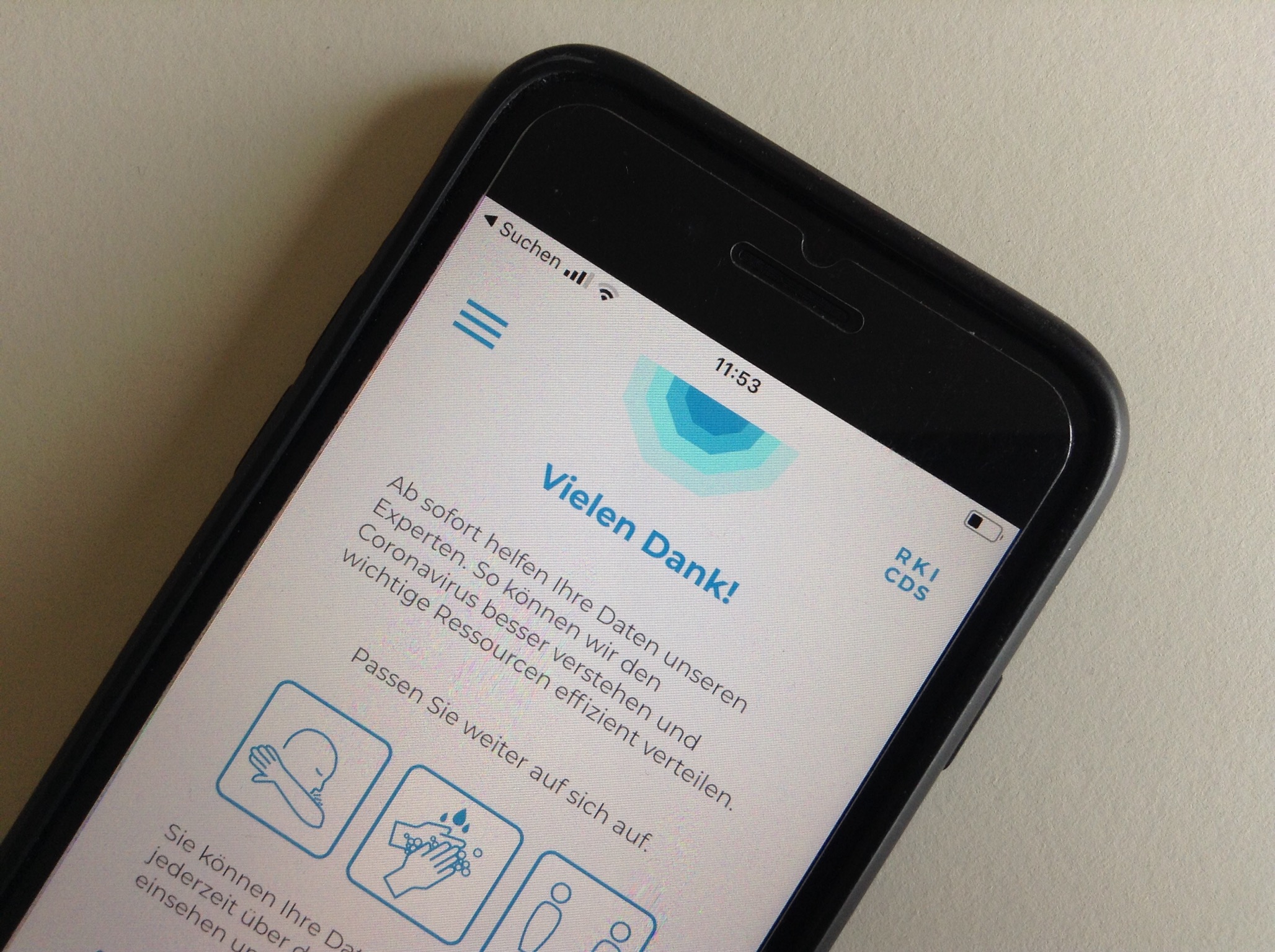 Covid 19 Erste Auswertung Der Datenspende App Ver ffentlicht