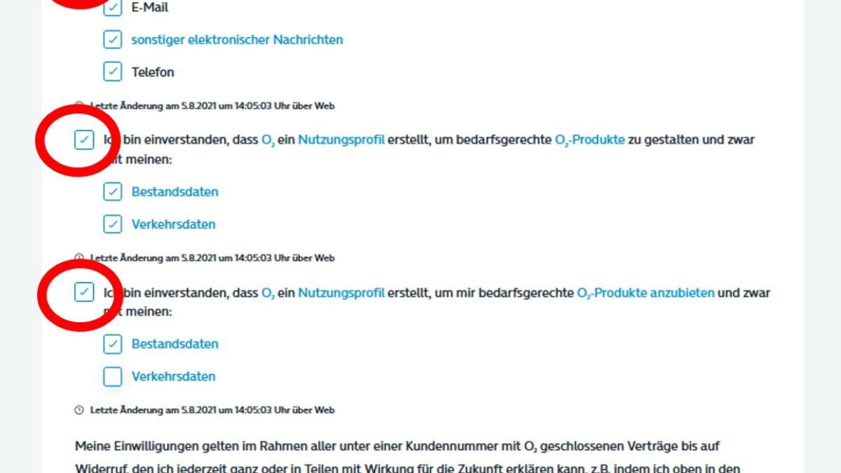 Ungewollte Einwilligungen: So änderst du deine Datenschutzeinstellungen bei Telekom, Vodafone und o2