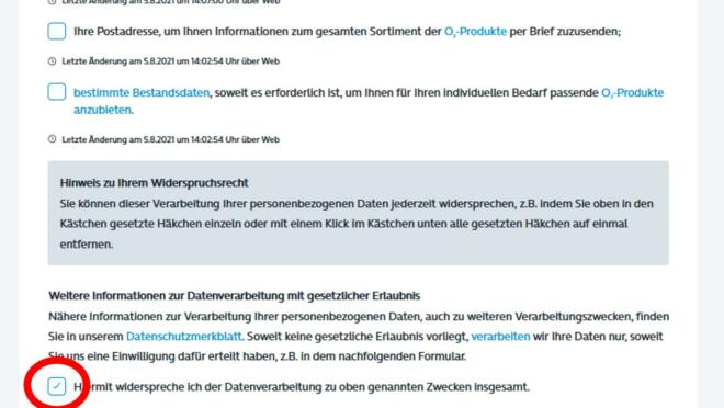Ungewollte Einwilligungen: So änderst du deine Datenschutzeinstellungen bei Telekom, Vodafone und o2