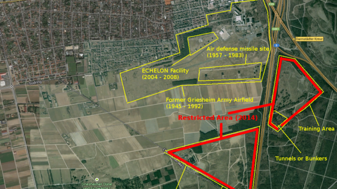 Dagger Complex: Luftaufnahmen und Drohnen-Video von US-Stützpunkt